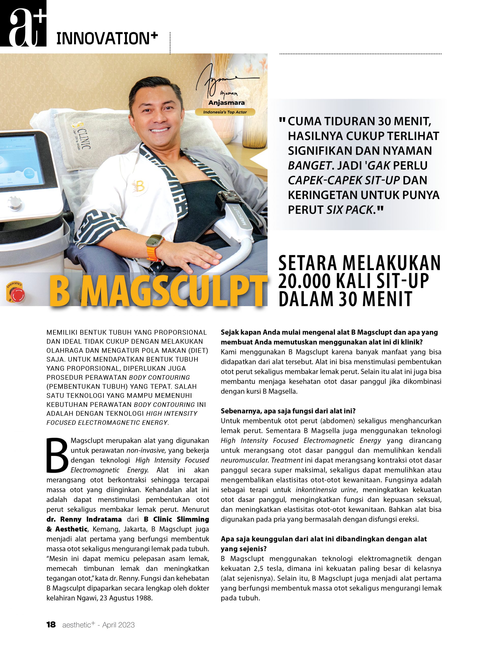 B MAGSCULPT – Majalah aesthetic+ online